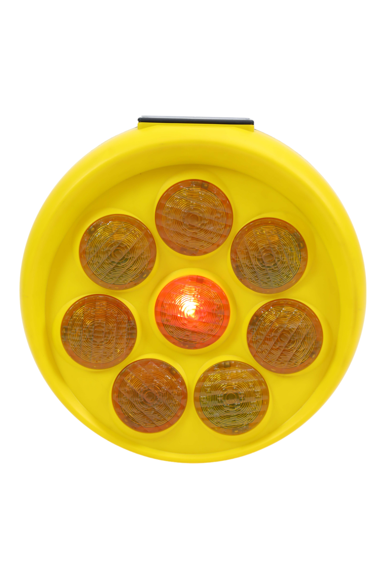 iSO CERTIIED Solar-Powered 8 LED Sunflower Traffic Warning Light ...