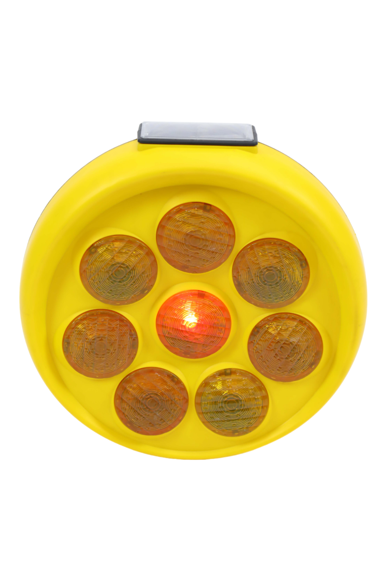iSO CERTIIED Solar-Powered 8 LED Sunflower Traffic Warning Light ...