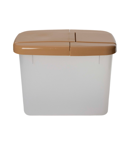 Transparent rectangular case with flip cover - Faridi Plastic ...