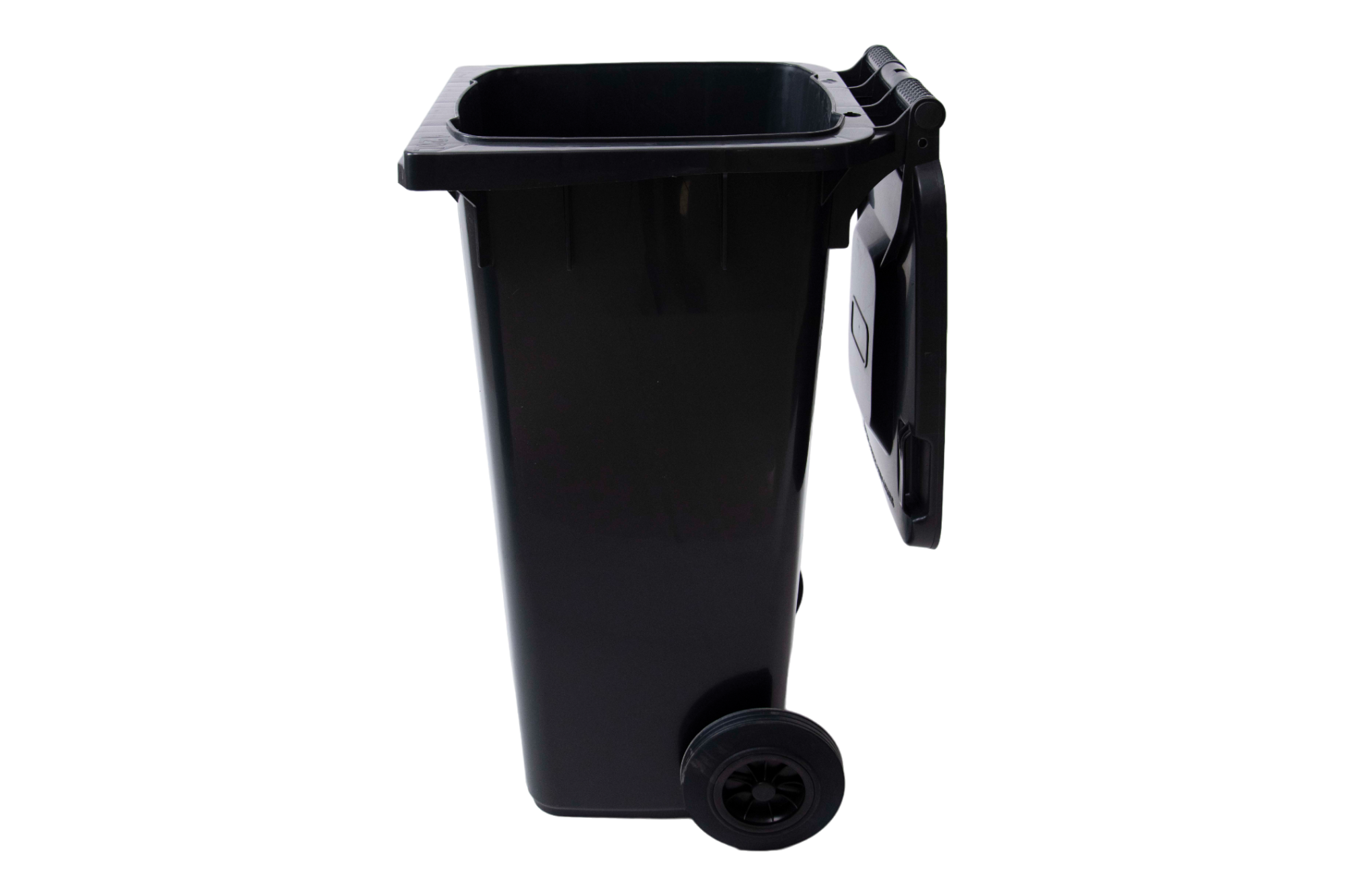 ISO-Certified 120L Heavy-Duty dustbin with Lid and Wheels| Premium HDPE Residential Waste ...